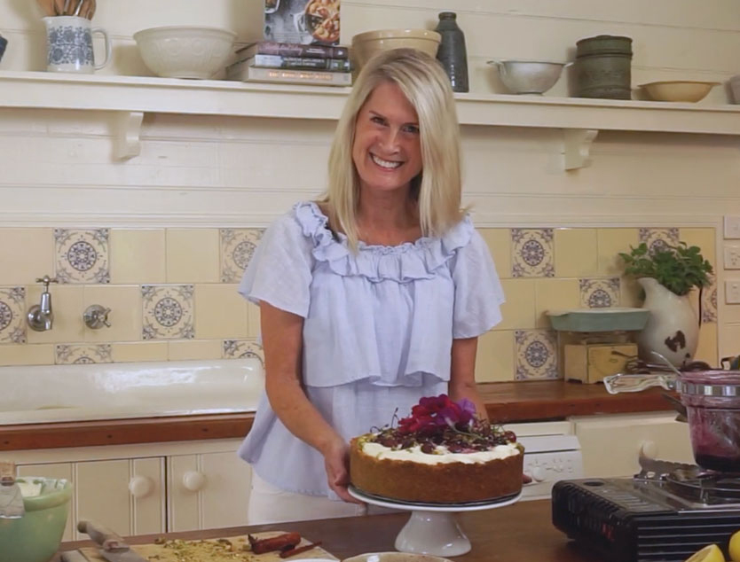 Simmone Logue's Baked Cheesecake Recipe - Simmone Logue